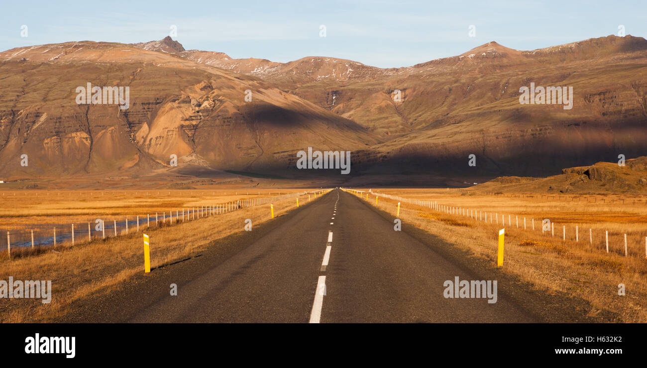 Driving the ring road, Iceland Stock Photo - Alamy