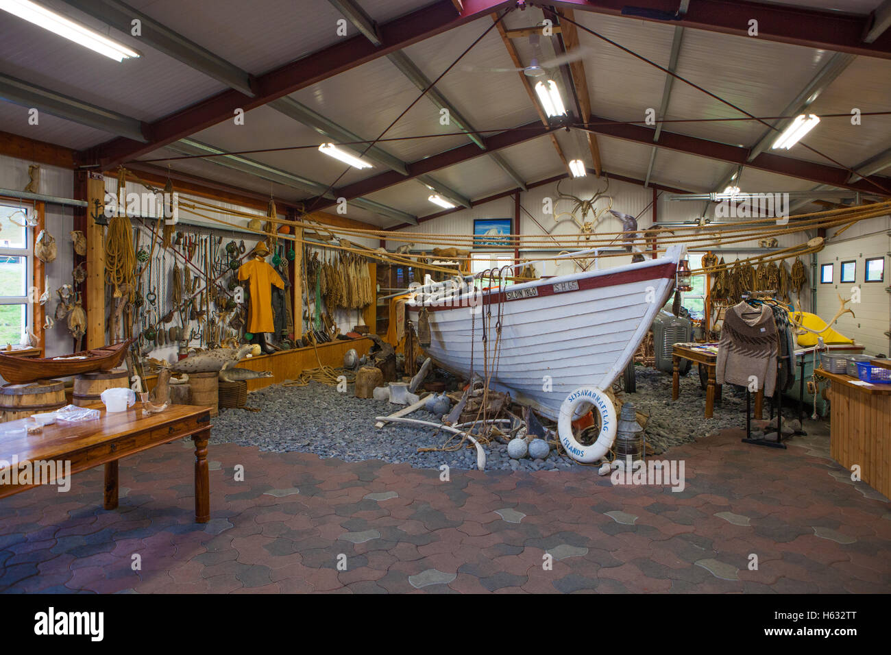 Shark Fishing Museum Stock Photo - Alamy
