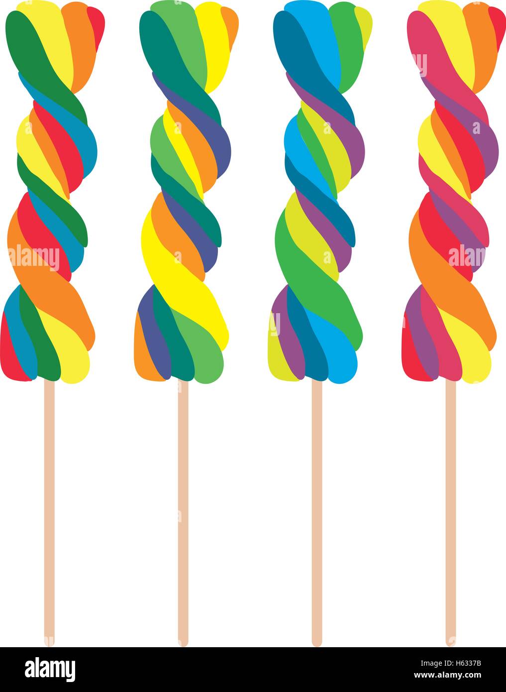 Set of lollipops hi-res stock photography and images - Alamy
