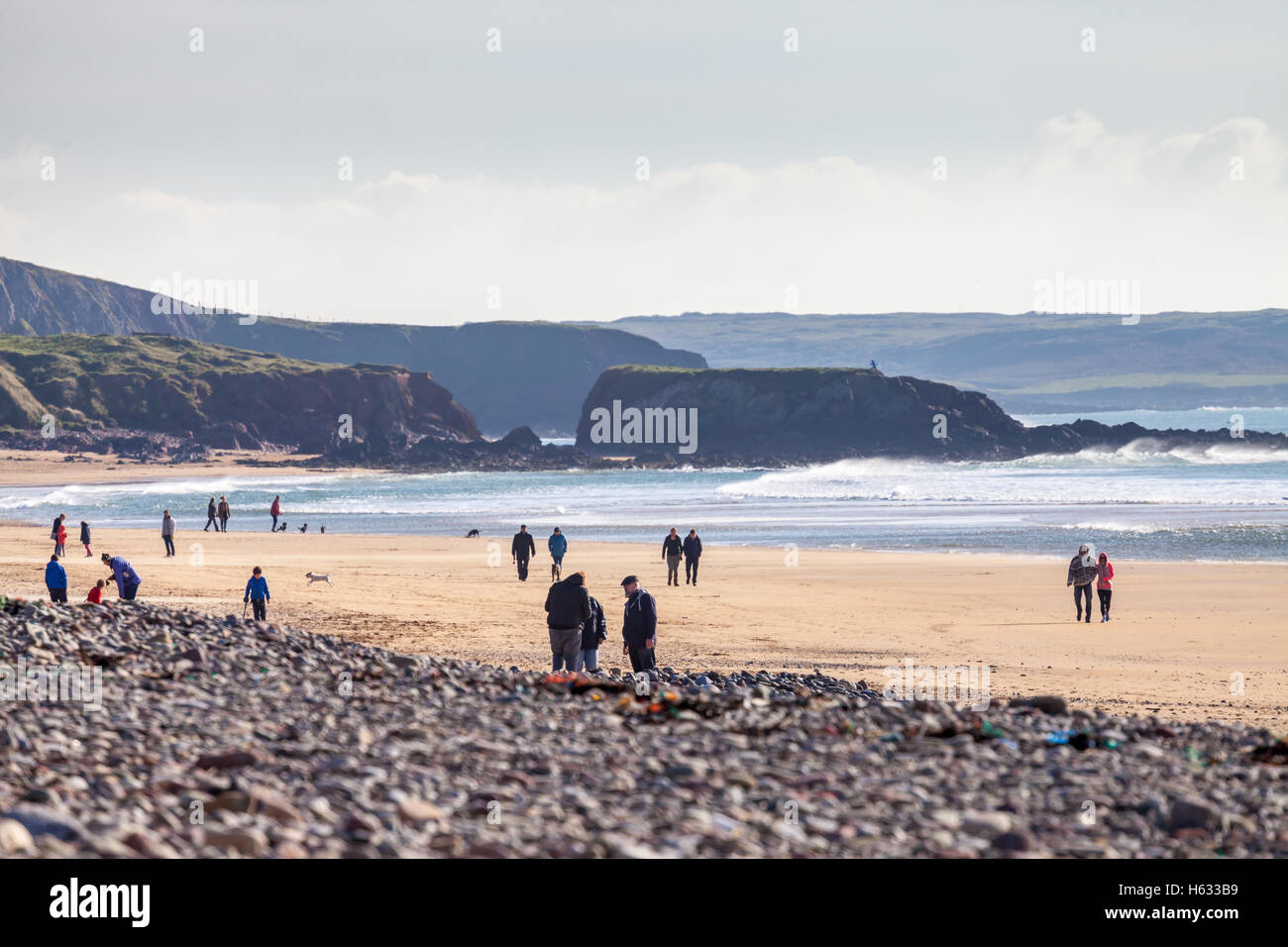 Freshwater west beach pembrokeshire hi-res stock photography and images ...