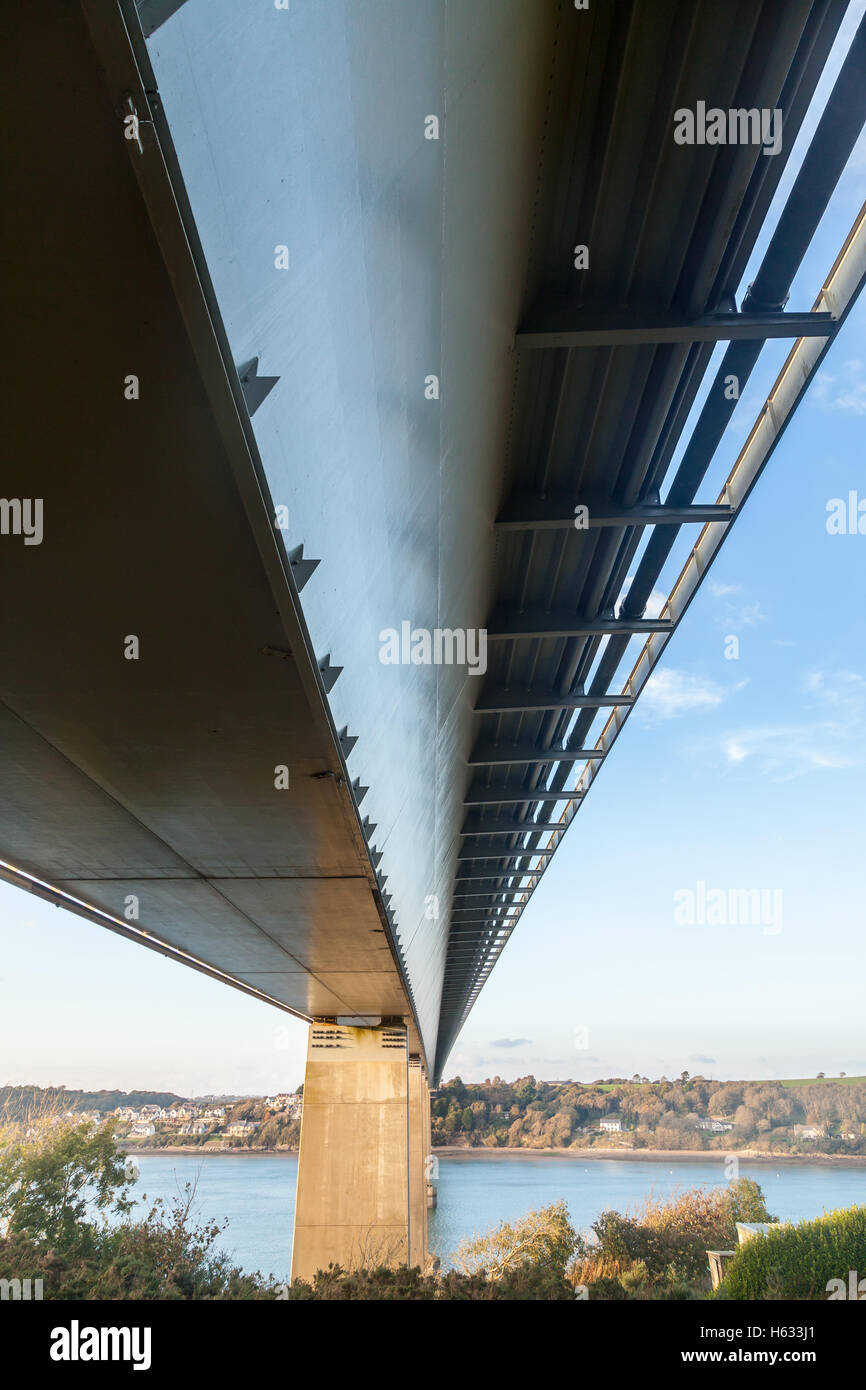 Cleddau Bridge in Pembrokeshire Stock Photo - Alamy