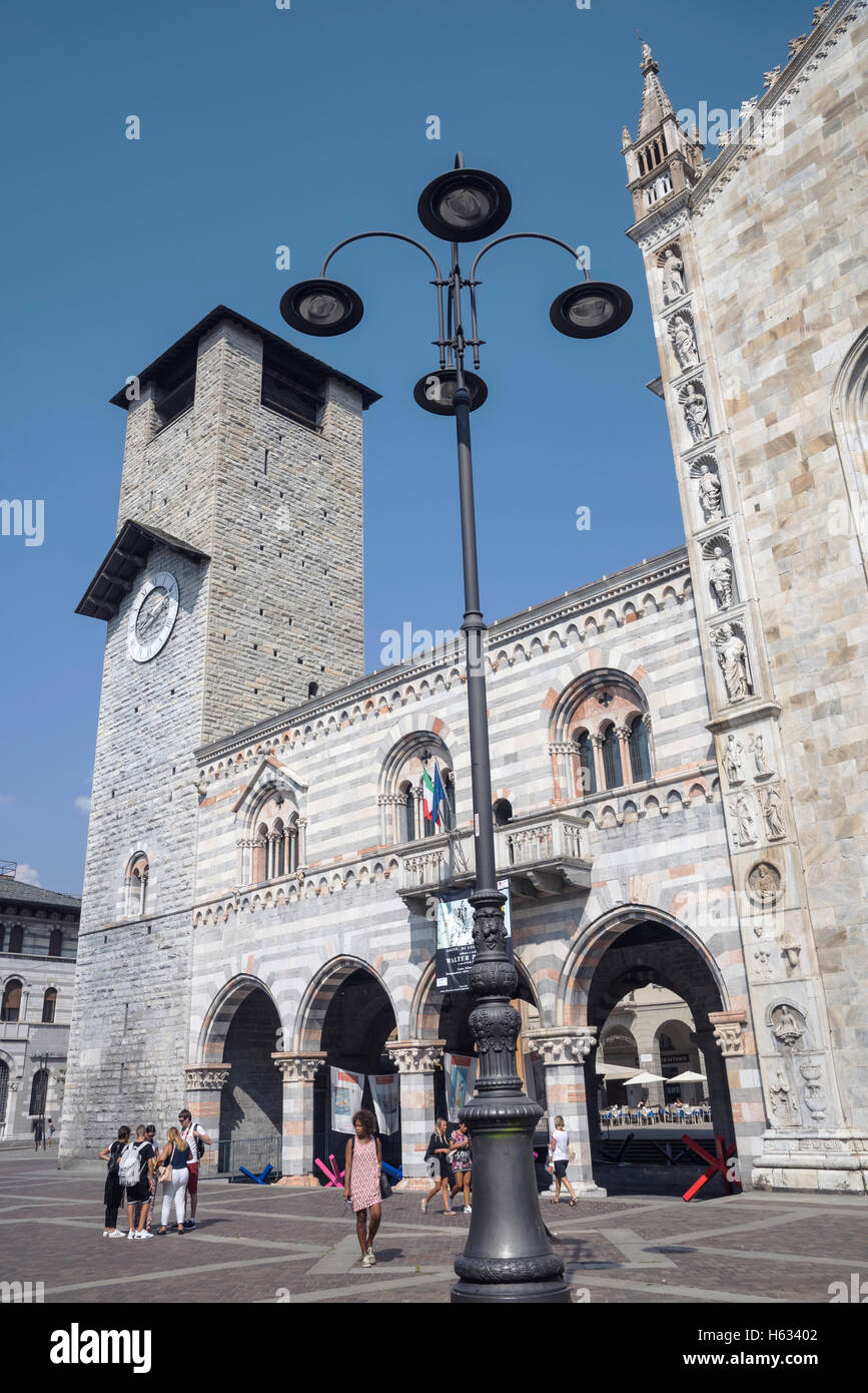 Como Cathedral, Roman Catholic cathedral, Como, southern tip of Lake ...