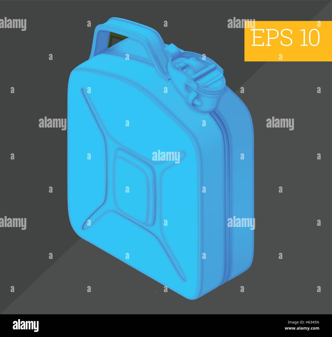 jerrycan isometric vector illustration Stock Vector Image & Art - Alamy