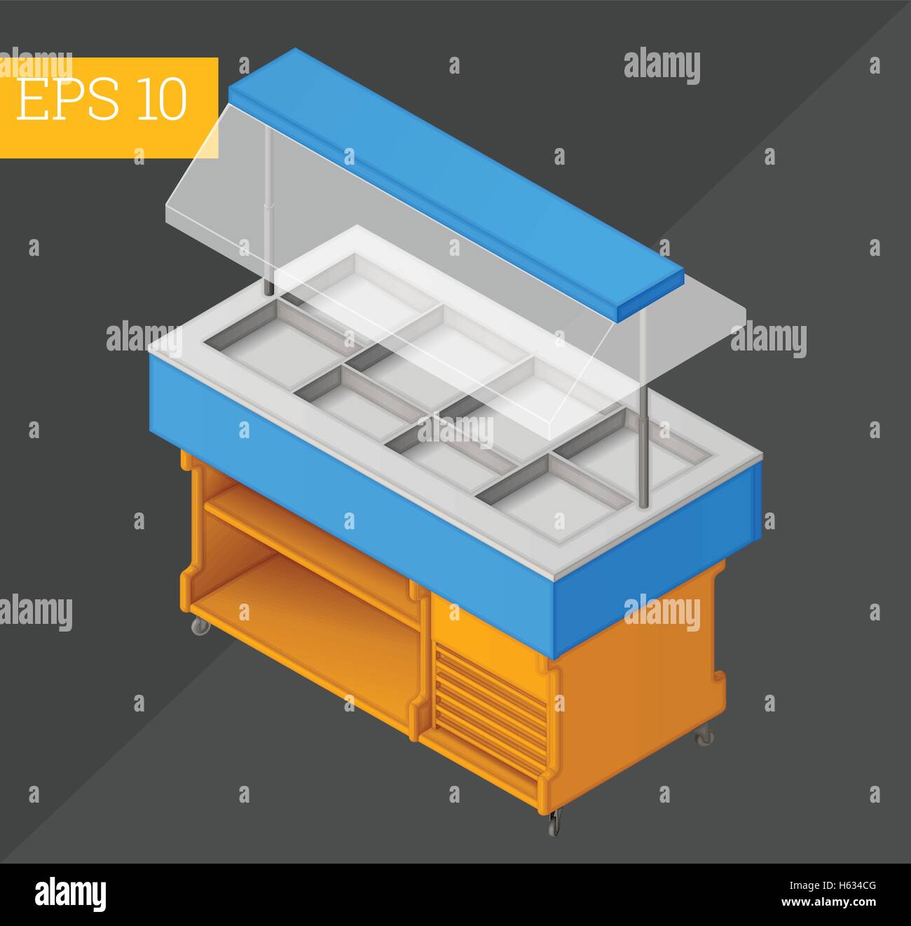 Cart rack Stock Vector Images - Alamy