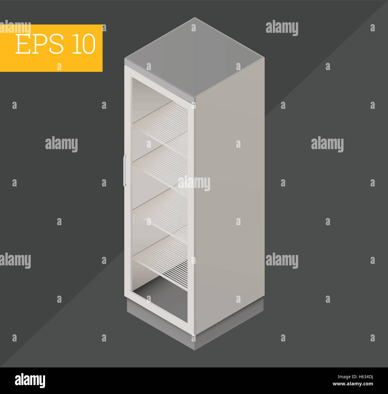 Refrigeration display Stock Vector Images - Alamy