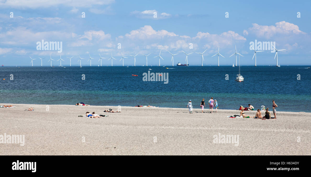North sea wind farm denmark hi-res stock photography and images - Alamy