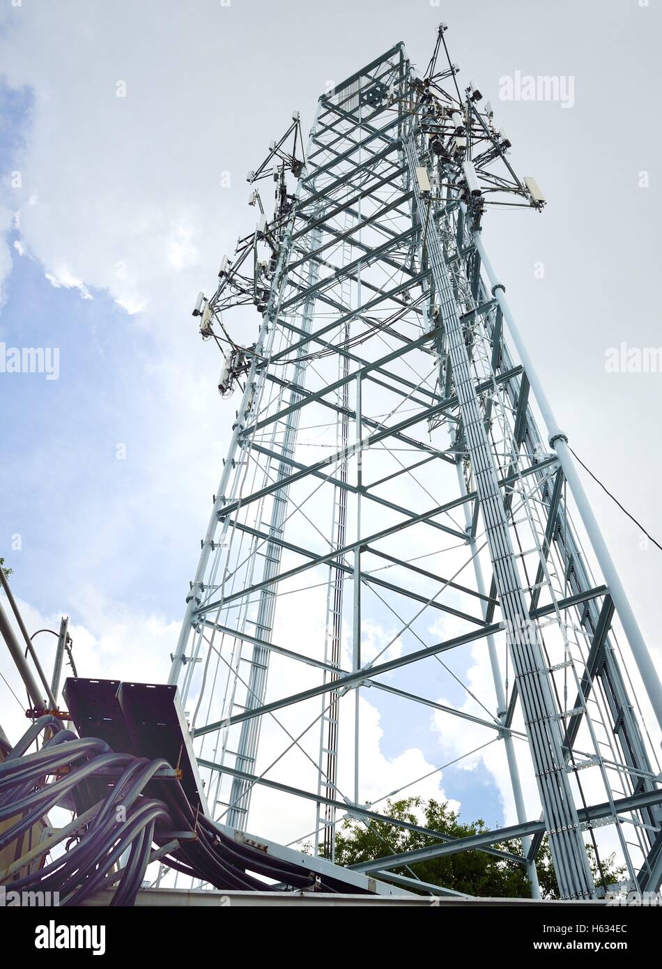 Cell Phones Tower Stock Photo - Alamy
