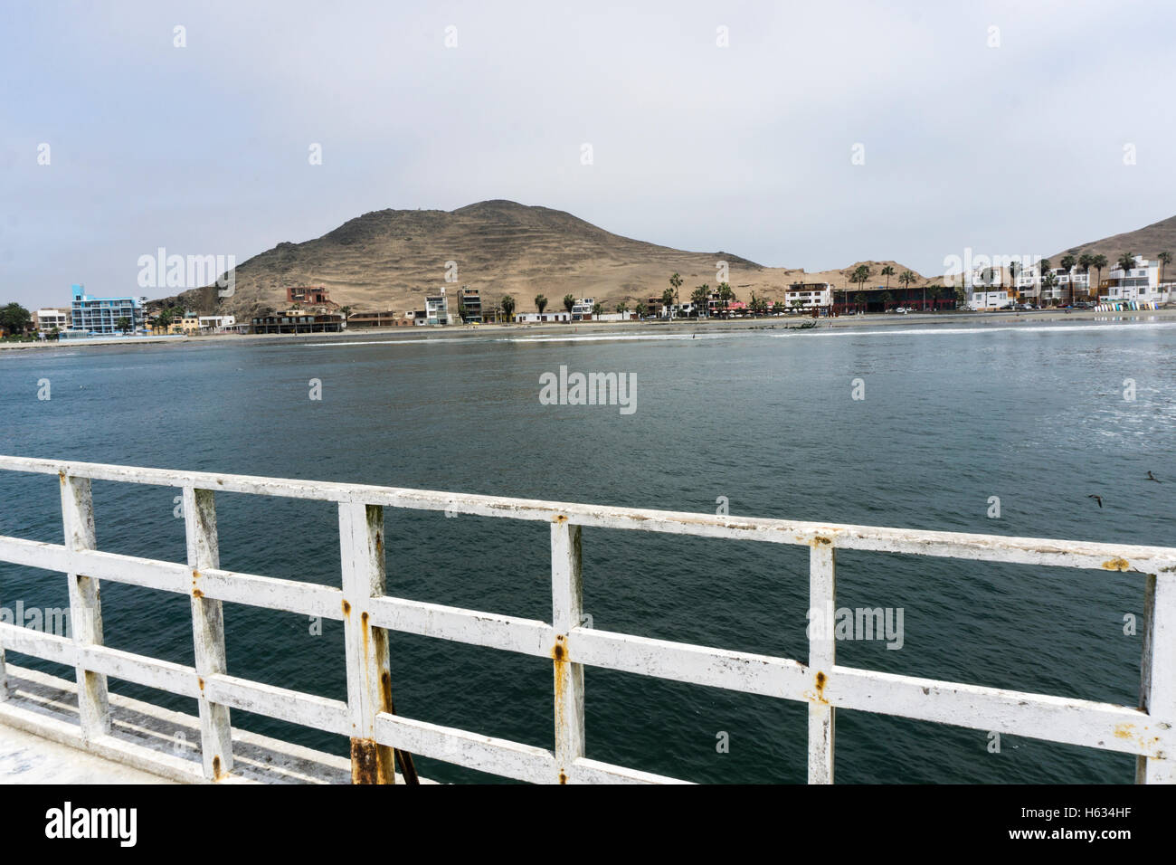 Pier fishing in Cerro Azul,Lima,Peru Stock Photo - Alamy