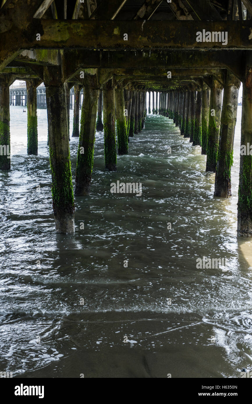 Pier fishing in cerro azul lima peru hi-res stock photography and ...