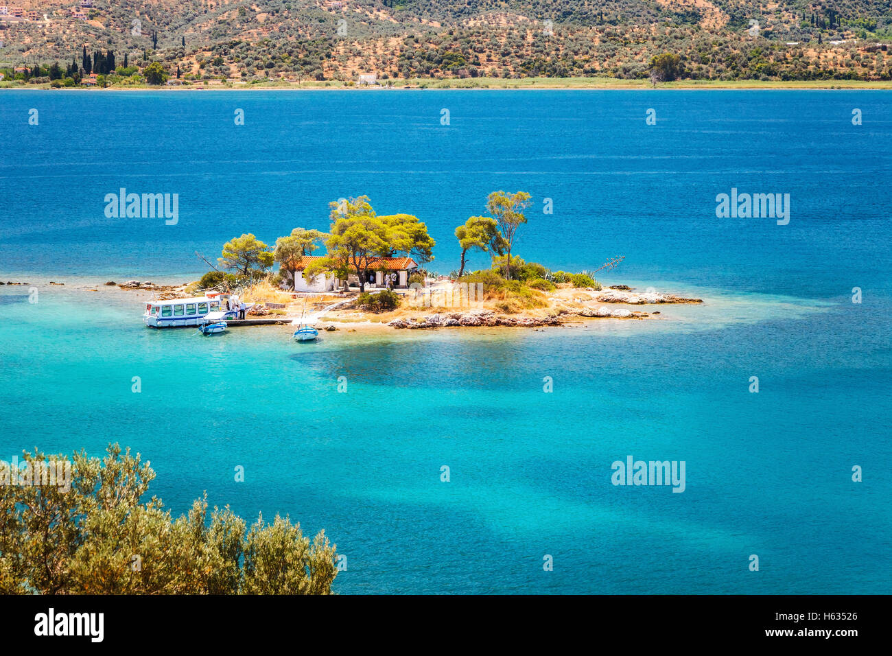 Small island, Greece Stock Photo - Alamy