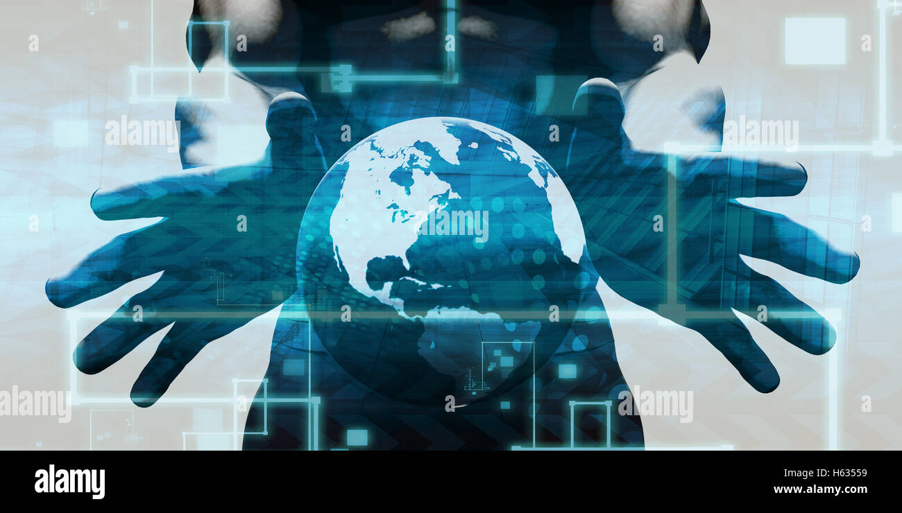 Worldwide Customer Support System Network as Concept Stock Photo - Alamy