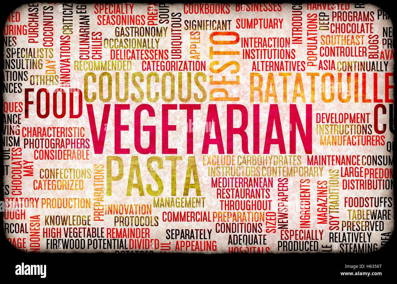 Vegetarian Food and Cuisine Menu Background with Local Dishes Stock ...