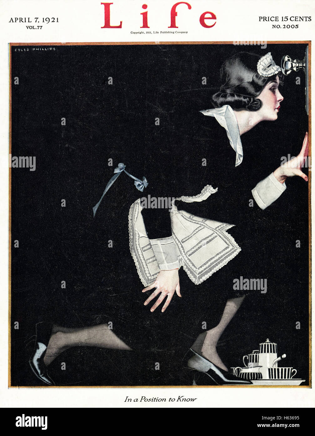 Life magazine cover 1920s hi-res stock photography and images - Alamy