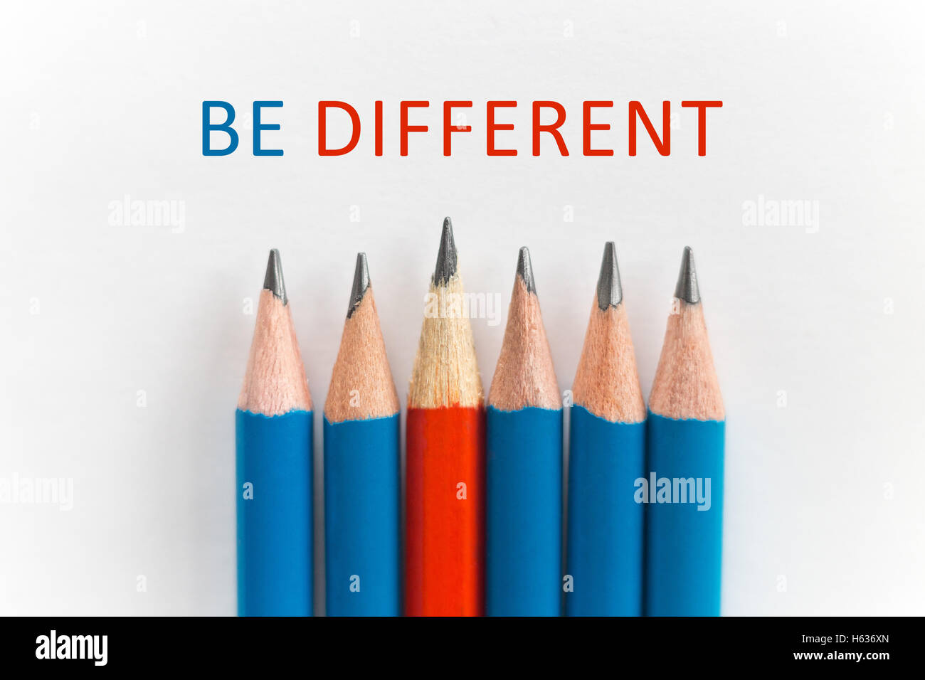 Be different concept Stock Photo - Alamy