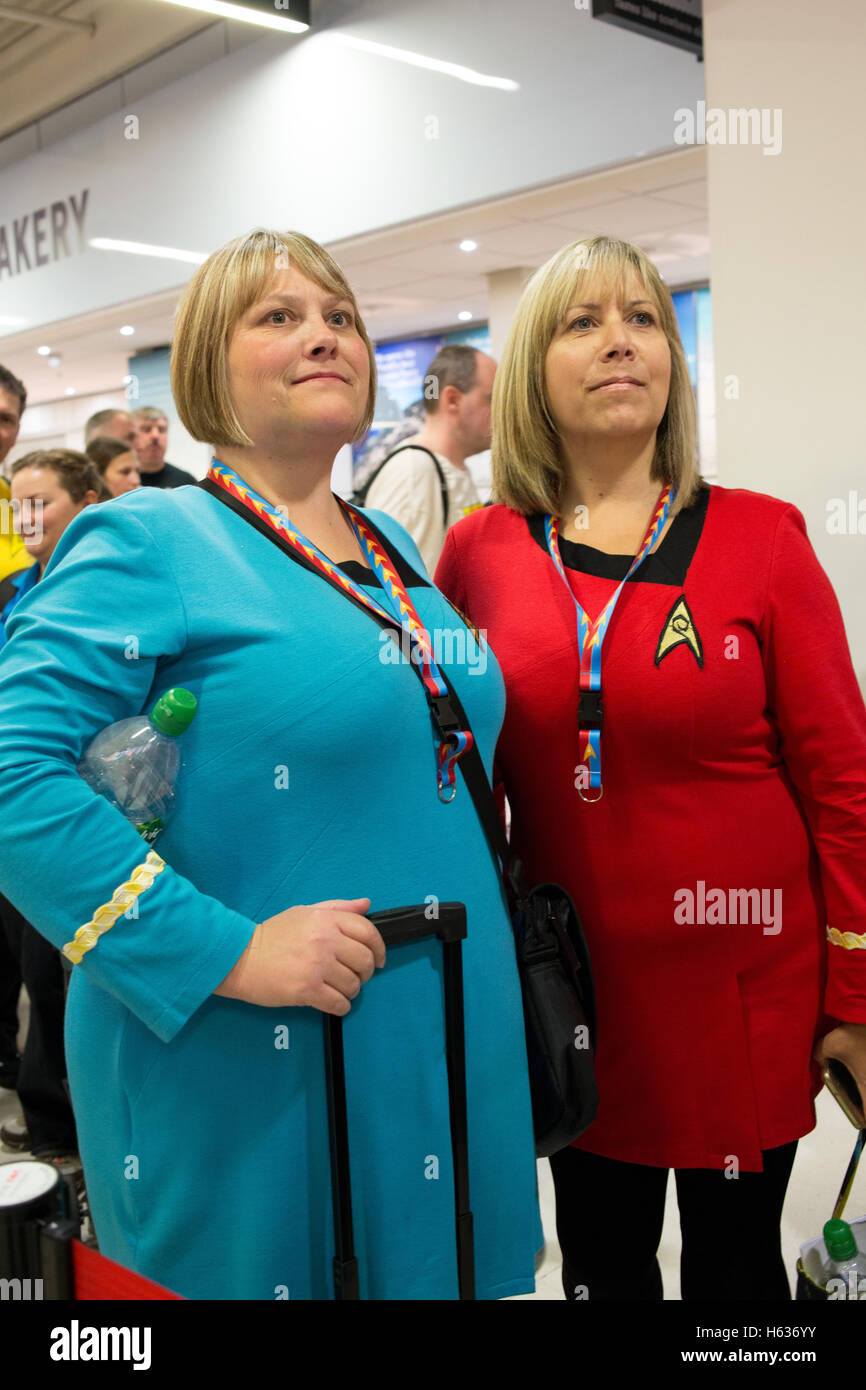 The Destination Star Trek convention held at the NEC near Birmingham to ...