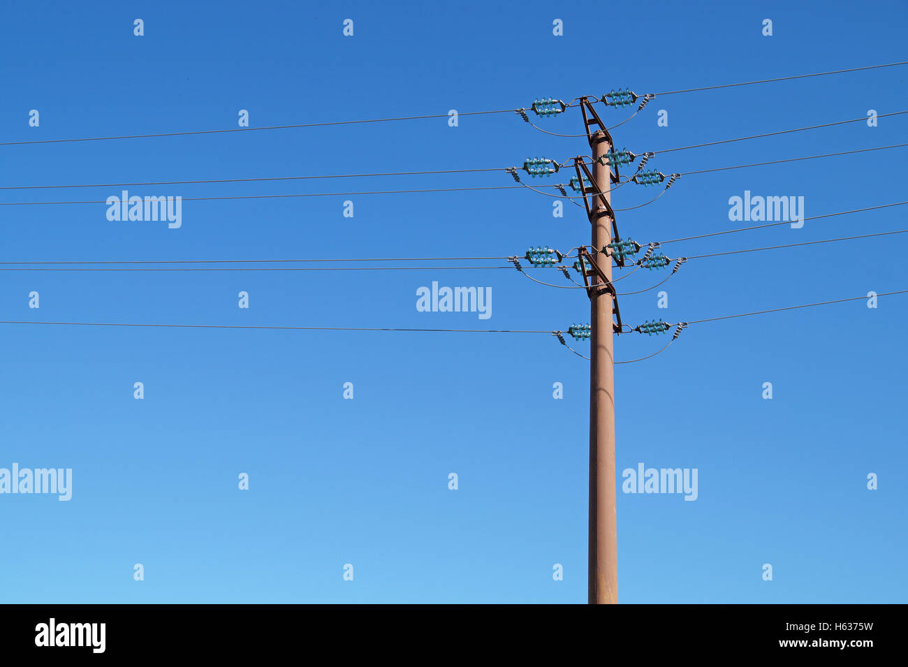 Electrical light poles hi-res stock photography and images - Alamy