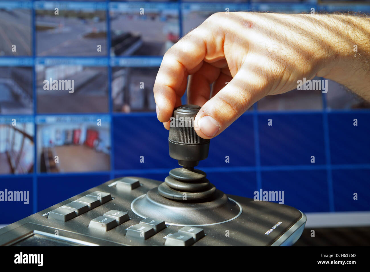 Control center monitor hi-res stock photography and images - Alamy