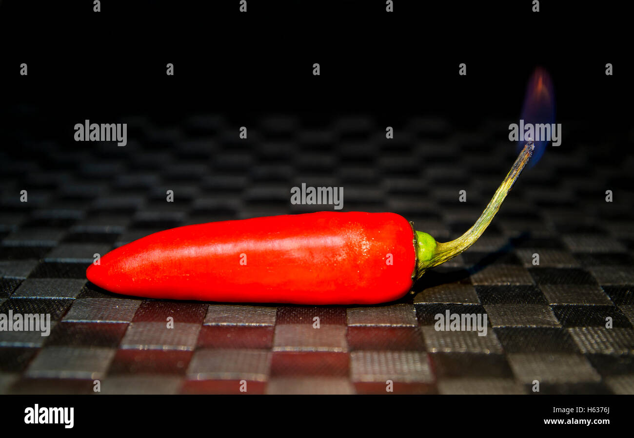 Flame pepper hi-res stock photography and images - Alamy