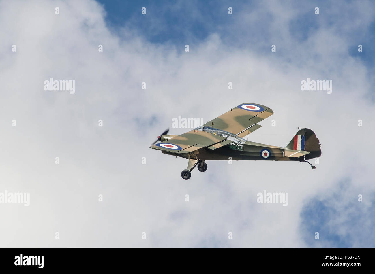 Auster plane hi-res stock photography and images - Alamy