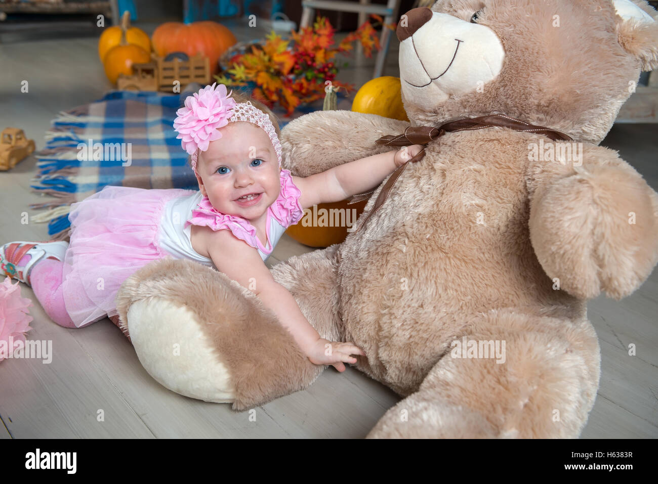 Year old baby girl in hi-res stock photography and images - Alamy