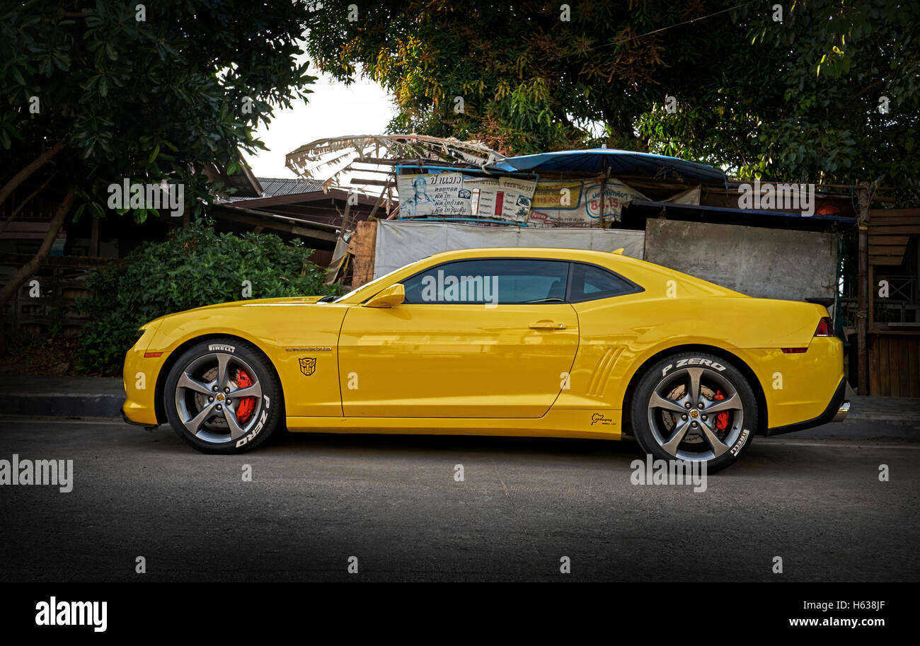 Chevrolet Camaro ZLi 2017 anniversary model Stock Photo - Alamy