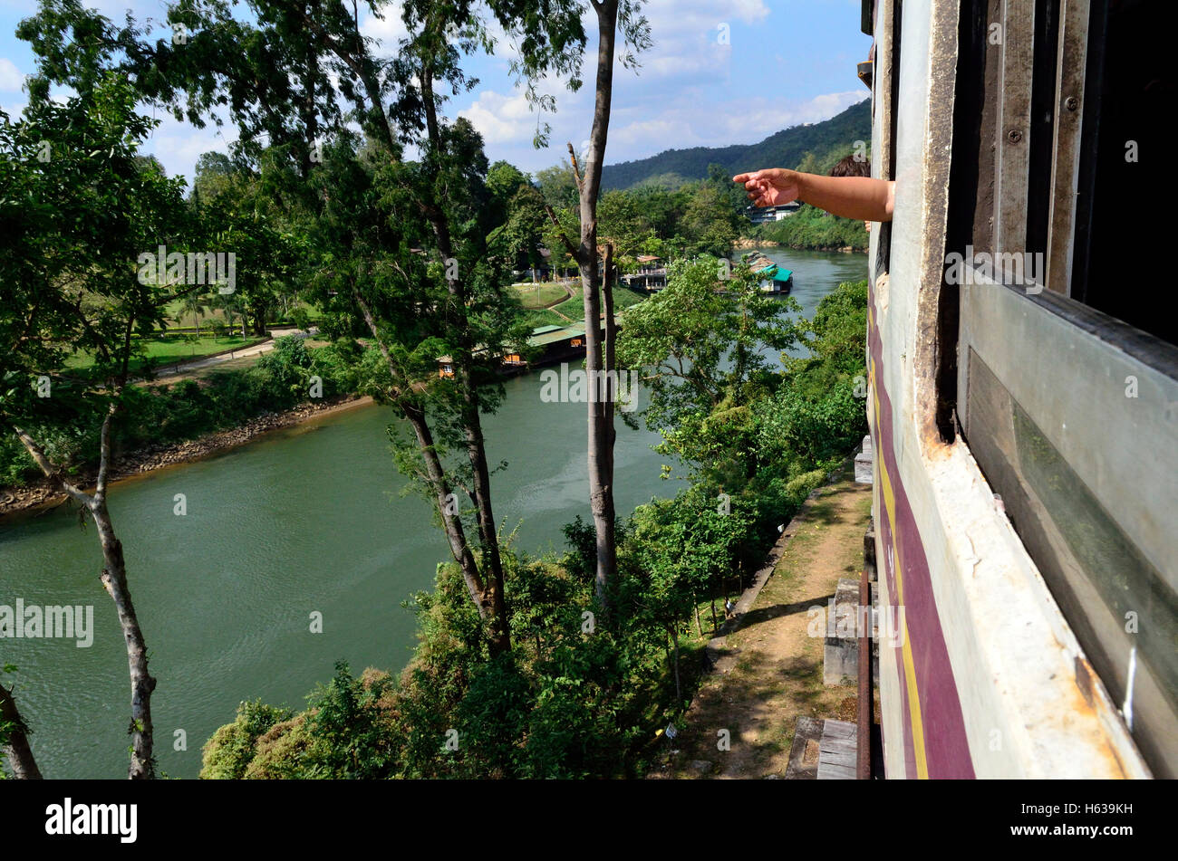 Bangkok to nam tok thailand train hi-res stock photography and images ...