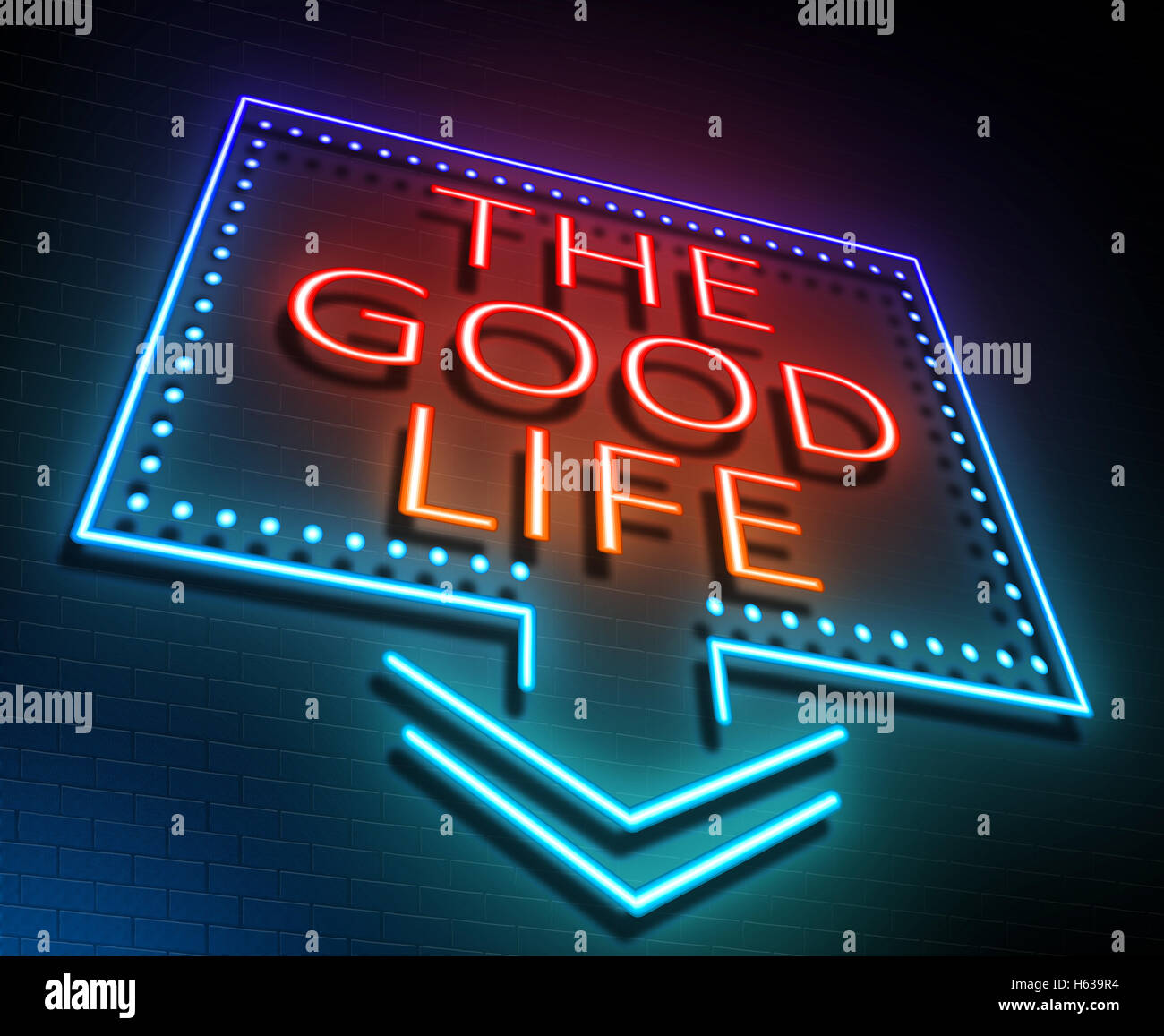 Good life concept Stock Photo - Alamy