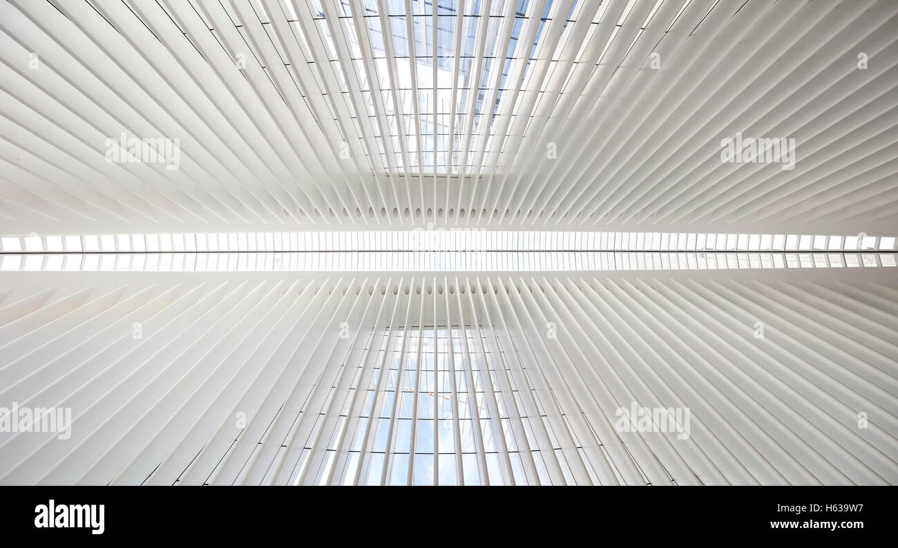 Detail steel rib frame the oculus hi-res stock photography and images ...
