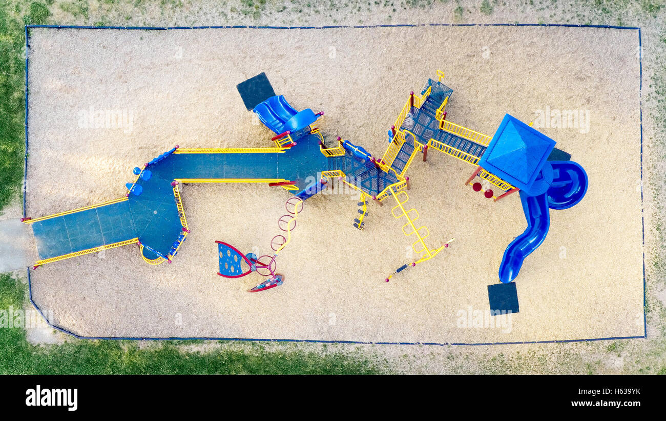 Playground aerial hi-res stock photography and images - Alamy