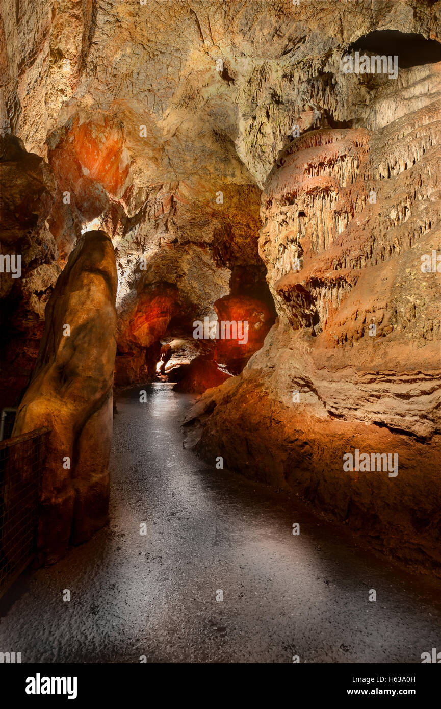 Kent's Cavern, Torquay Devon Geopark Stock Photo - Alamy