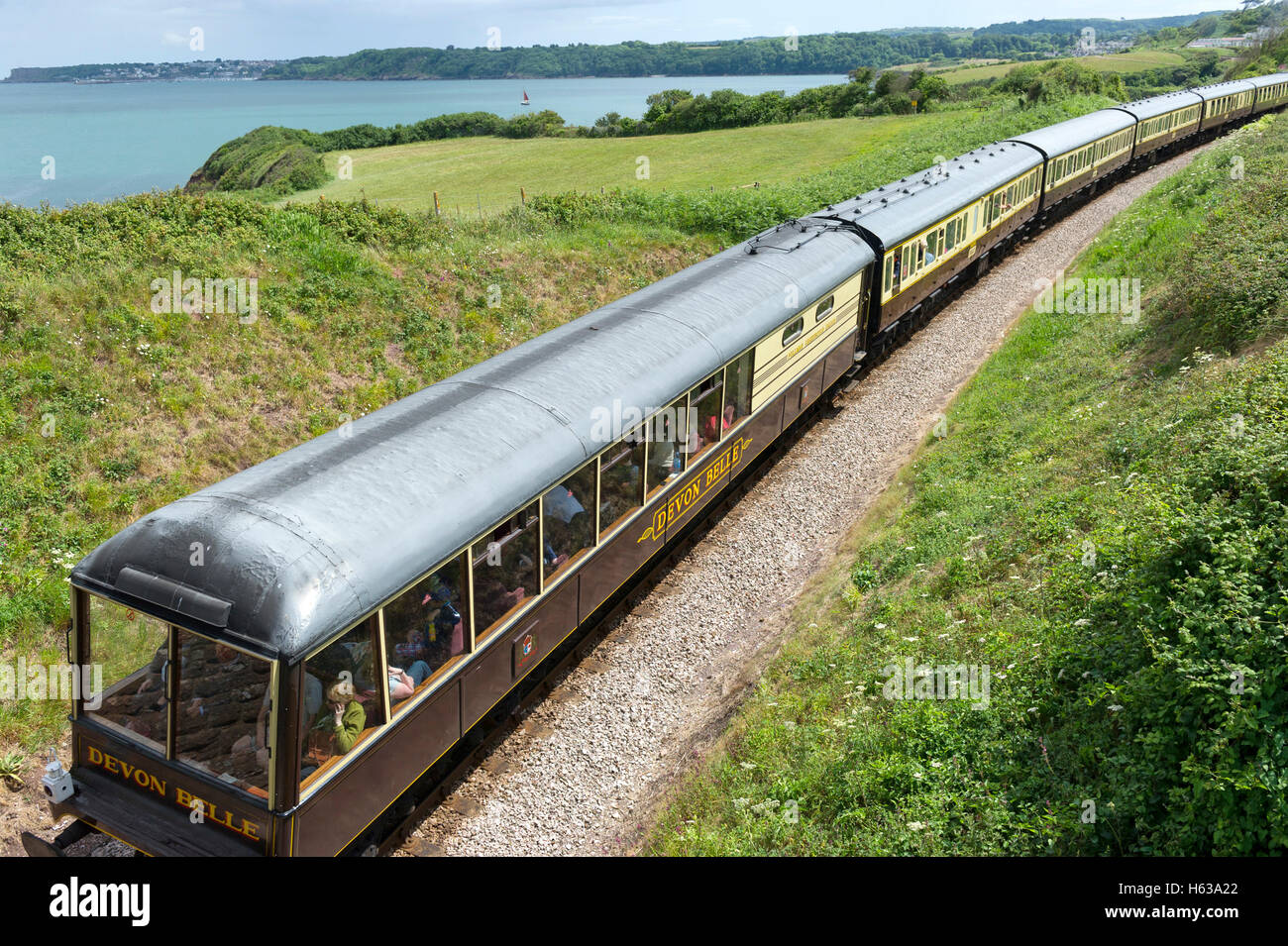 South devon railway steam coast hi-res stock photography and images - Alamy