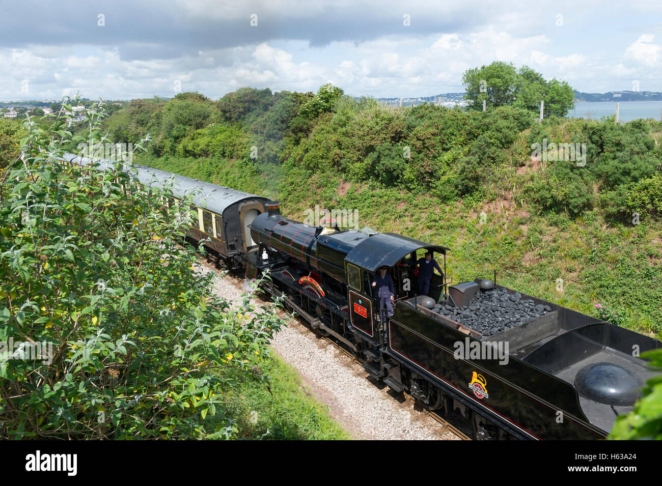 South devon railway steam coast hi-res stock photography and images - Alamy