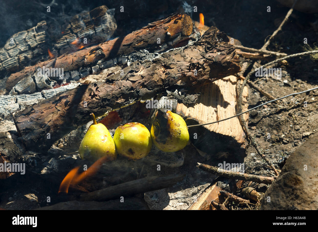 Pear flame hi-res stock photography and images - Alamy