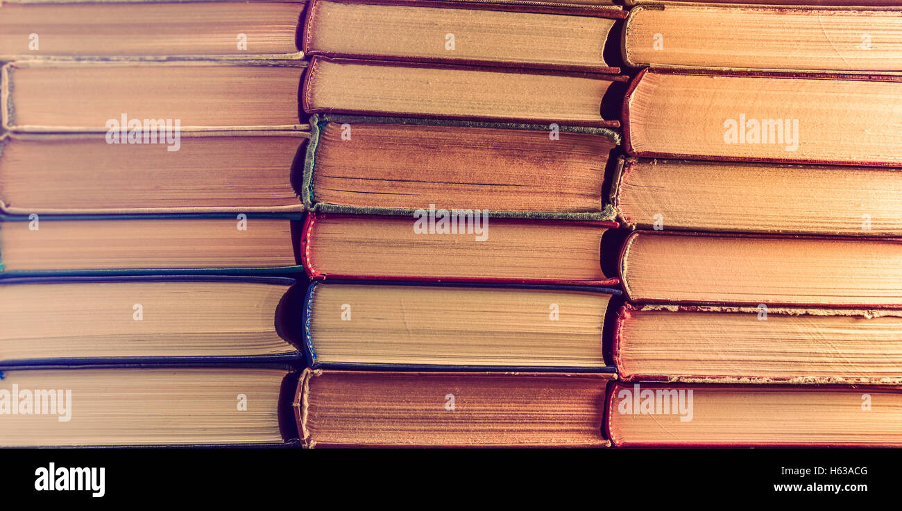 Stack of old books Stock Photo - Alamy