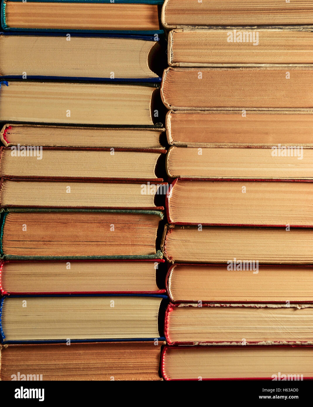 Stack of old books Stock Photo - Alamy