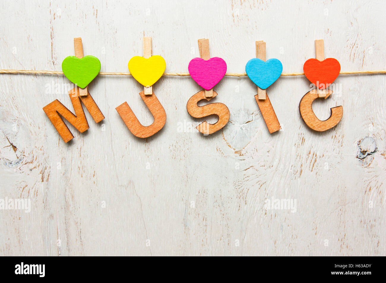 Word music hi-res stock photography and images - Alamy