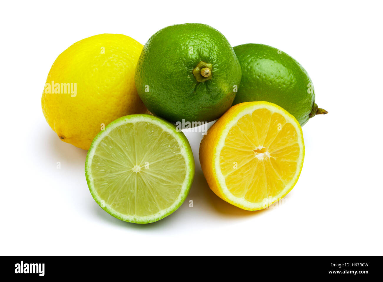 Lime fruit isolated on white Stock Photo - Alamy