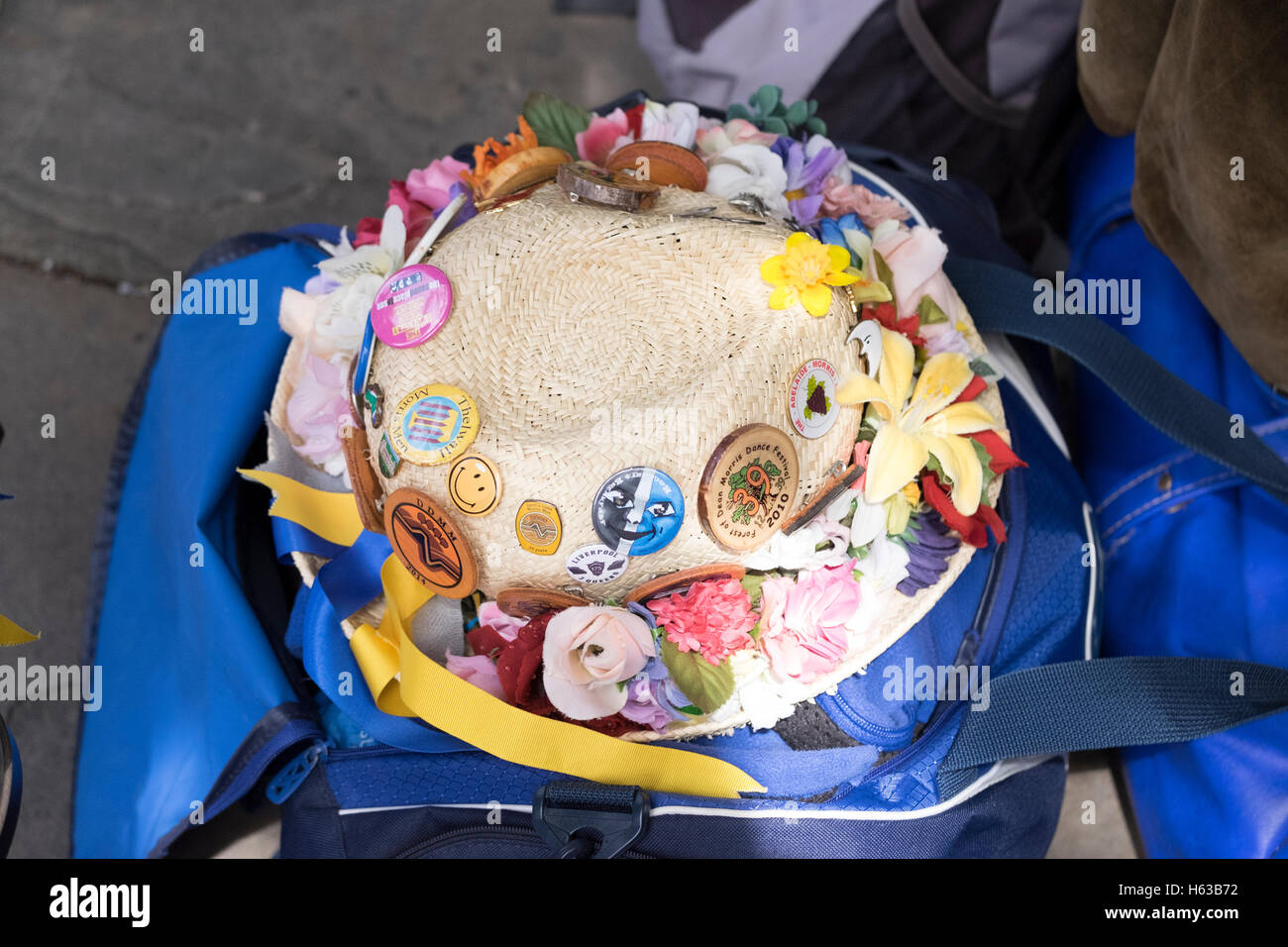 English Morris Dancer Hat Stock Photo - Alamy