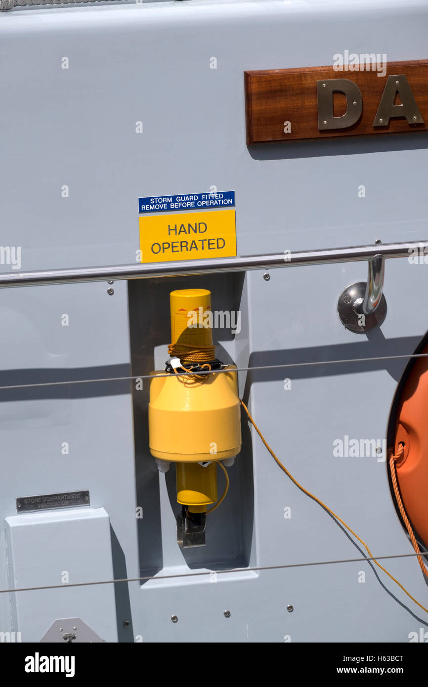 Ship Distress Beacon Stock Photo - Alamy