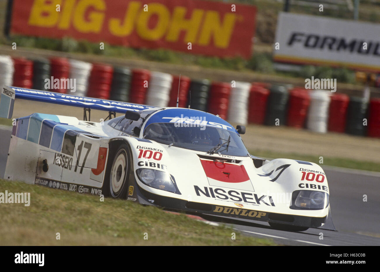 George Fouché and Steven Andskar Porsche 962 C GTi entered by Brun ...