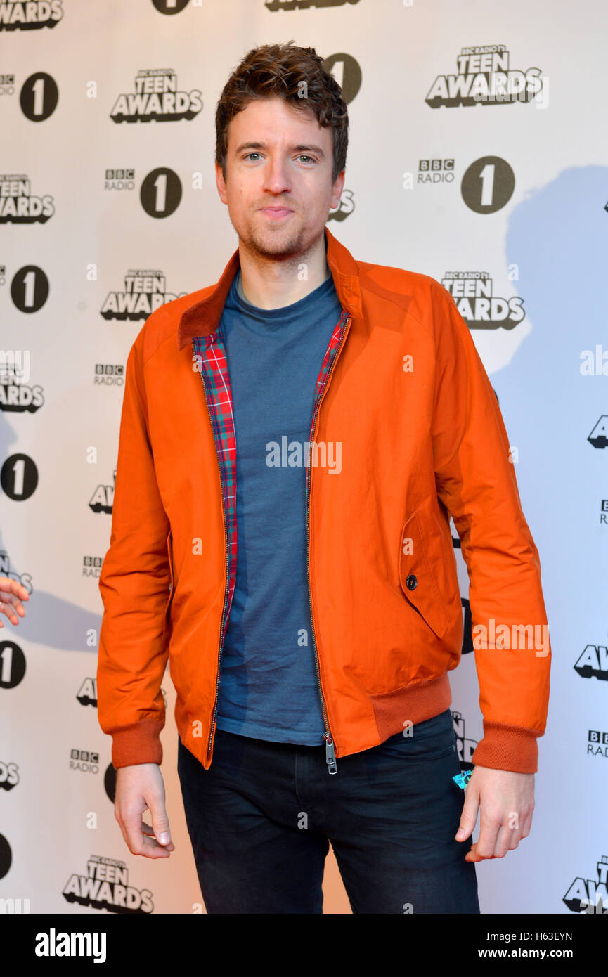 Greg James attending the BBC Radio 1 Teen Awards, held at the SSE ...