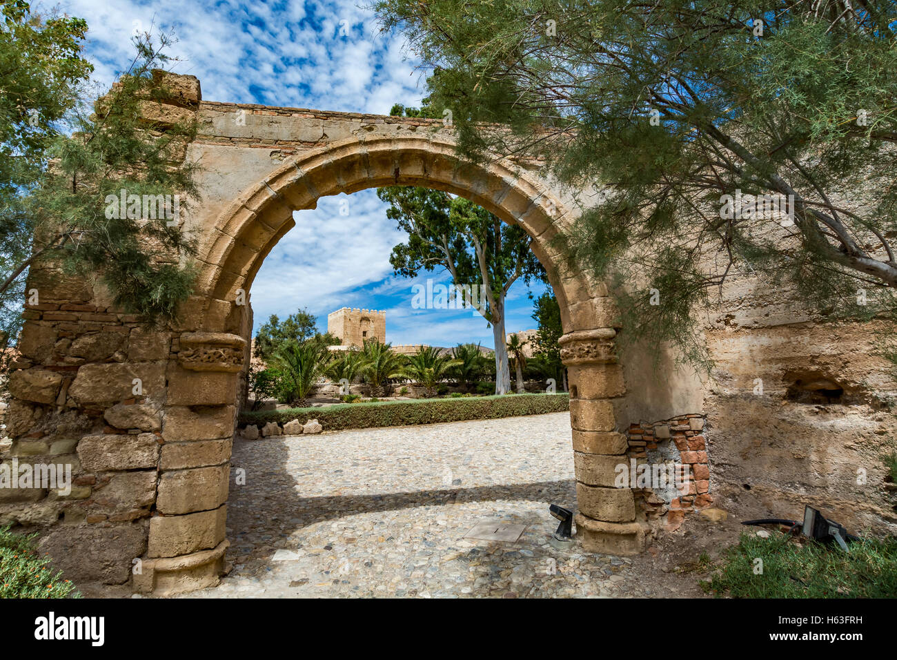 Gate moorish castle spain andalusia hi-res stock photography and images ...
