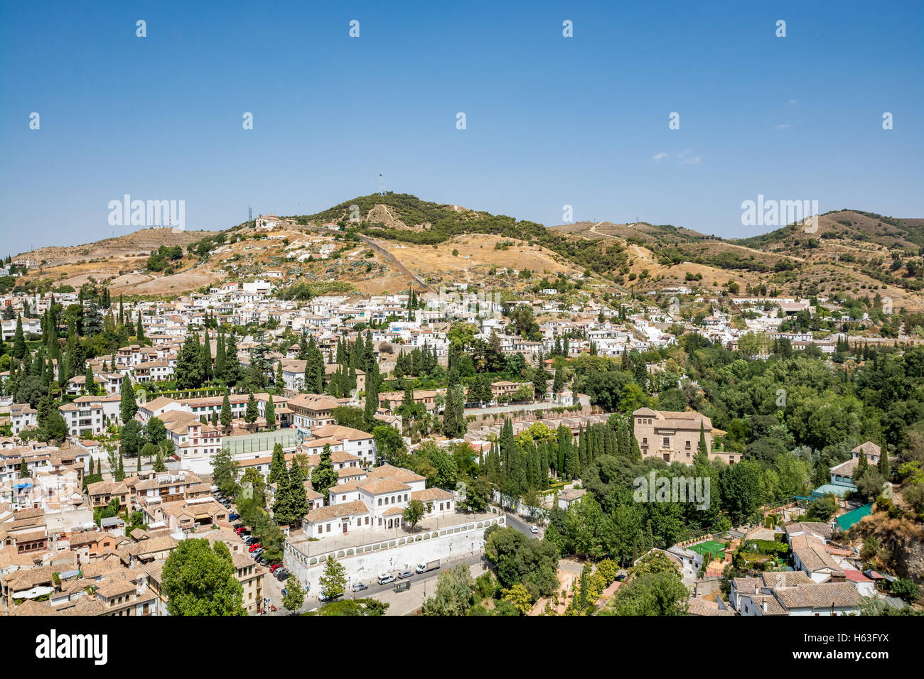 Albaicin district alhambra granada hi-res stock photography and images ...