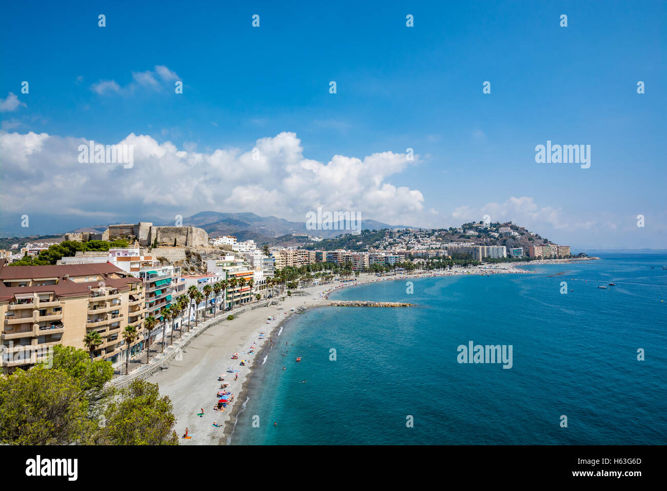 Almunecar spain beach hi-res stock photography and images - Alamy