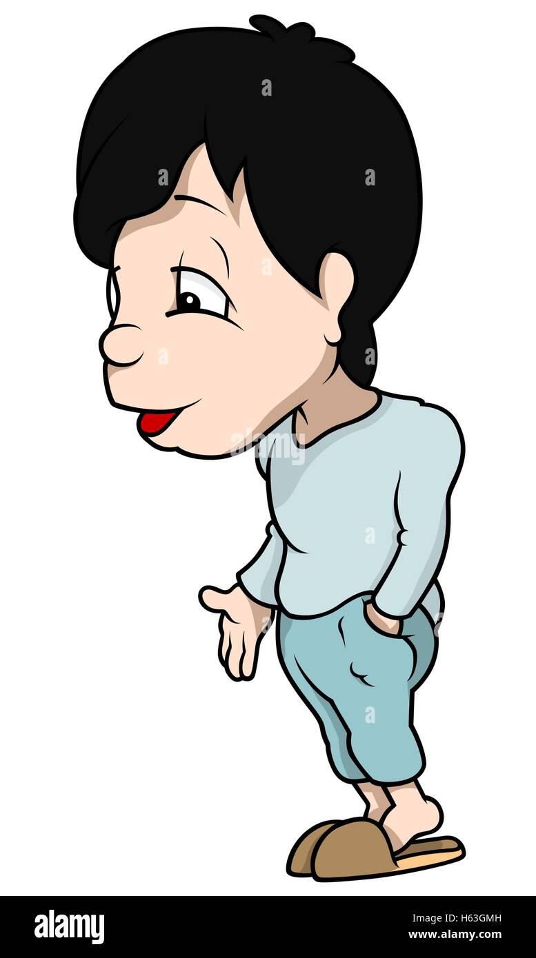 Boy cartoon hi-res stock photography and images - Alamy