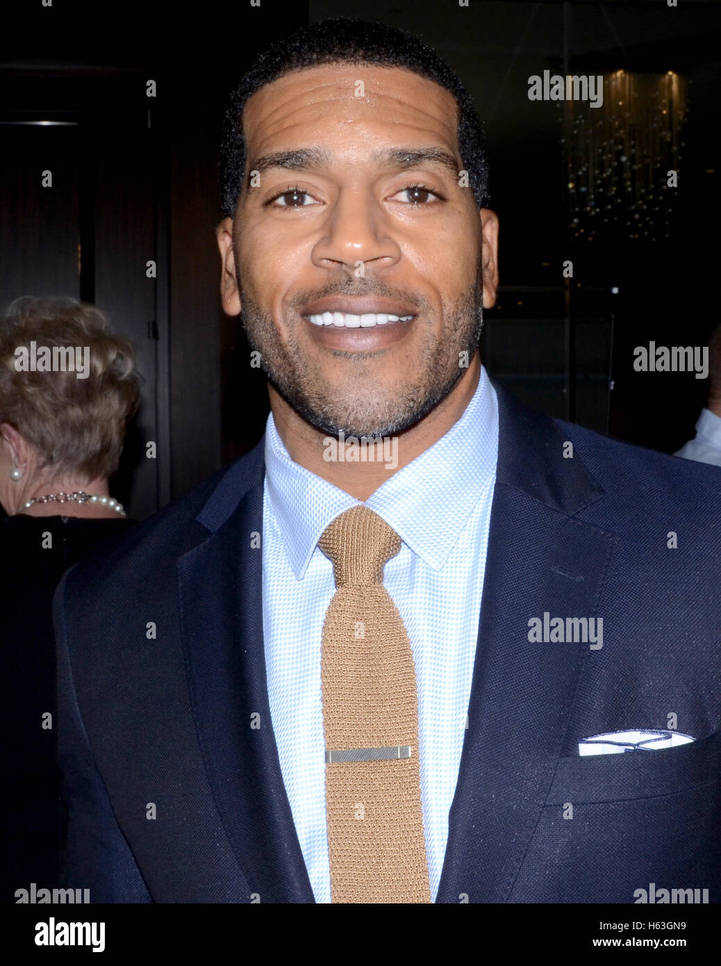 Sports Anchor Jim Jackson arrives at the 2015 Boys and Girls Club ...
