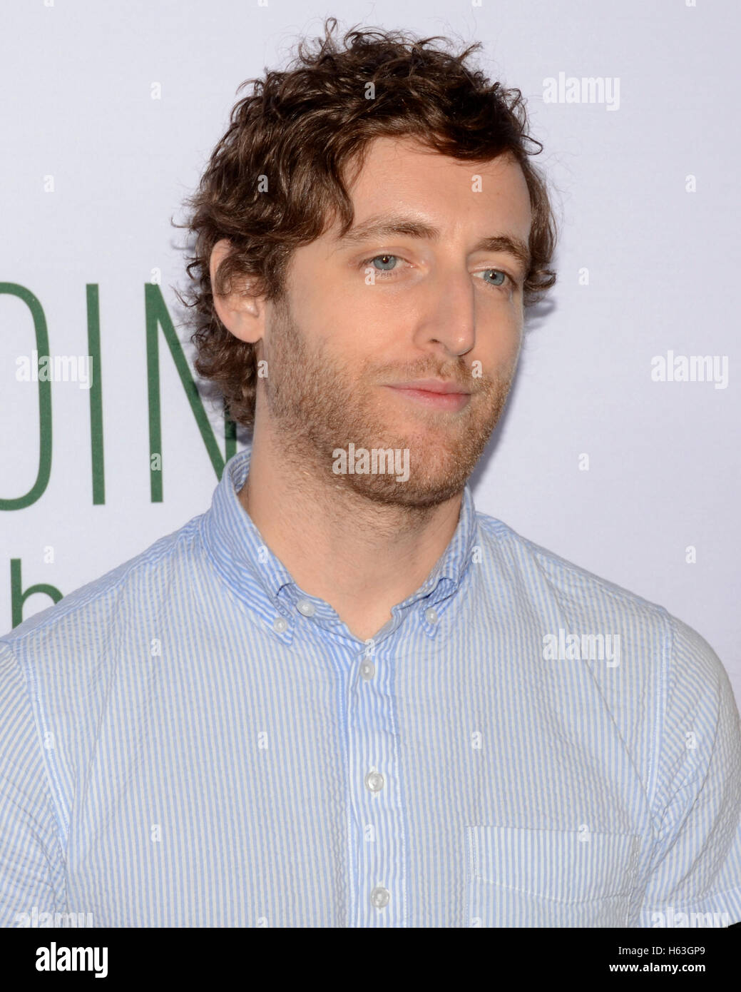 Thomas Middleditch arrives at the Special Screening of' 'Break Point ...