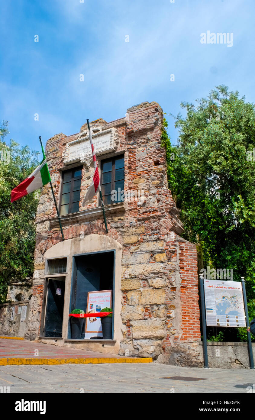The museum-house of Christopher Columbus, where it is thought he was ...
