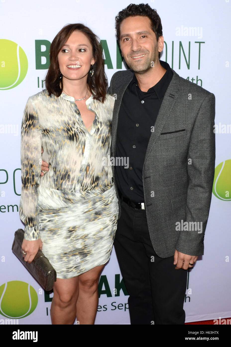 Jay Karas and Monica Karas arrives at the Special Screening of' 'Break ...