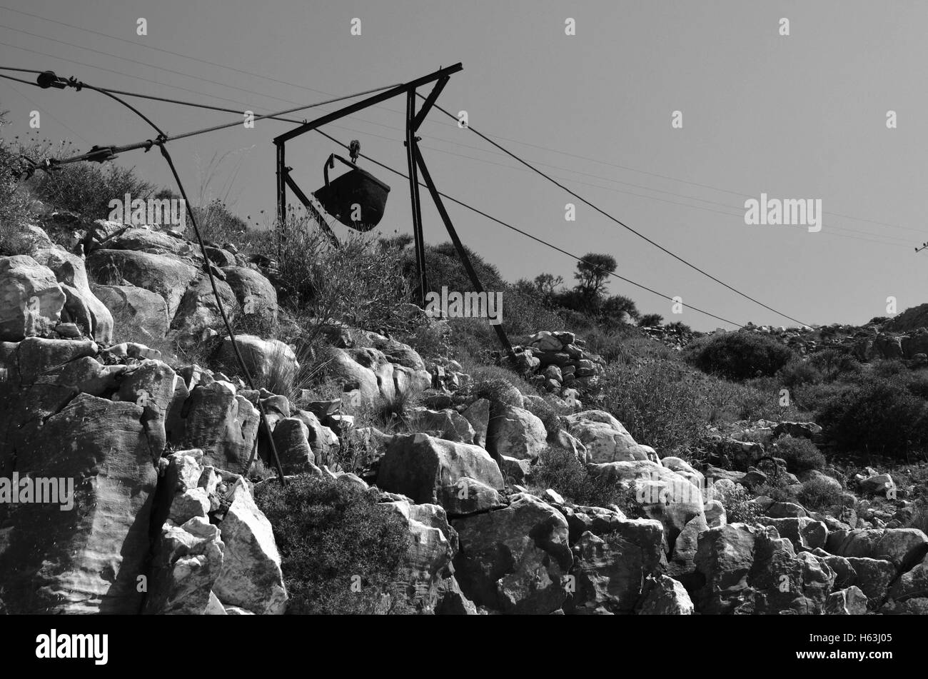 caves and mines around Greece , Εurope Stock Photo - Alamy